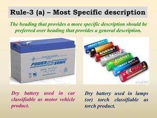 Classification of excisable goods | PPTX