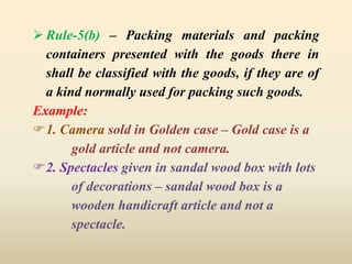 Classification of excisable goods | PPTX