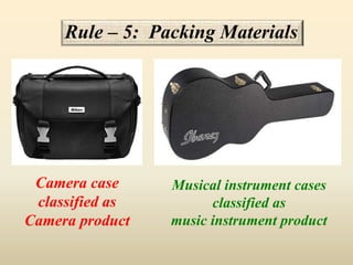 Classification of excisable goods | PPTX