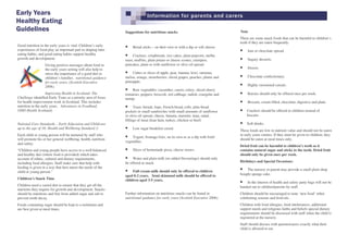 Ed eyc healty eating guidelines | PPT