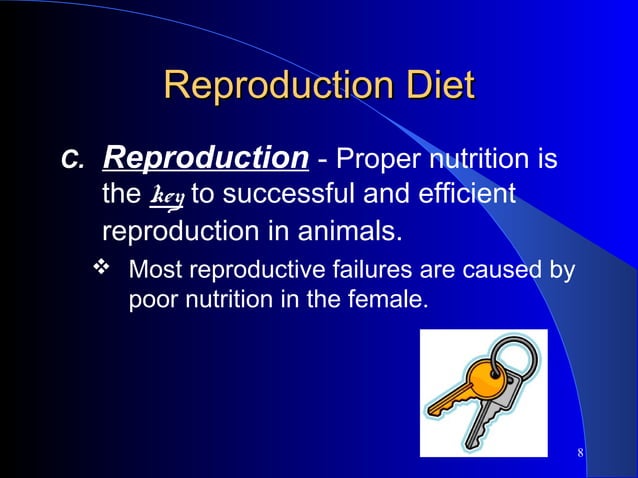 Nutritional Needs of Livestock Animals | PPT