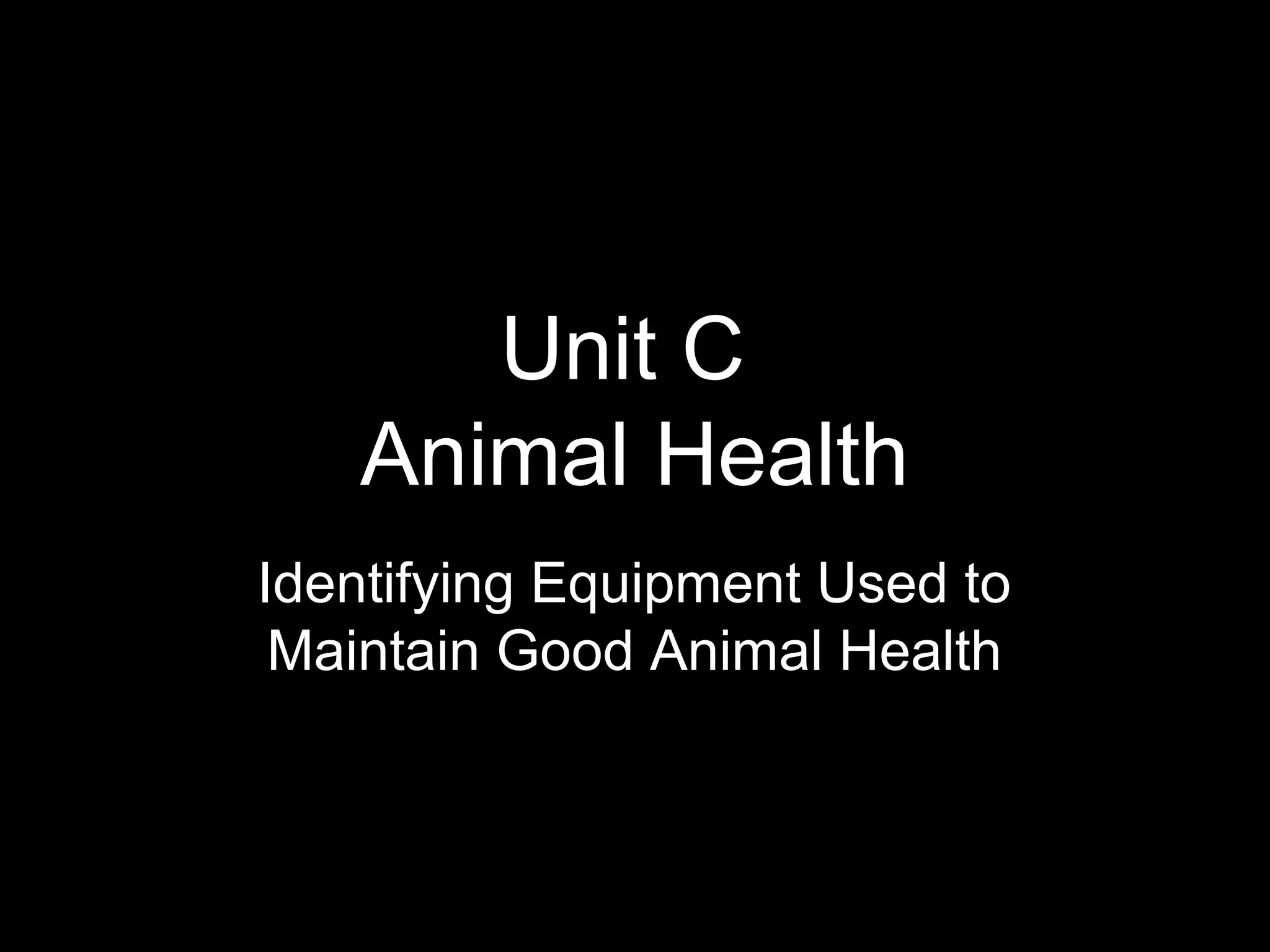 Maintain Good Animal Health | PPT | Pet Supplies | Pets