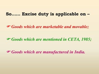 Excise duty | PPTX