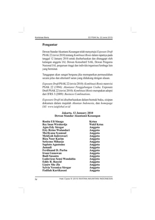 Ed psak-22-kombinasi-bisnis | PDF