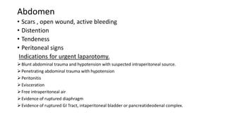 emergency department on secondary trauma in adult | PPT