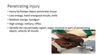 emergency department on secondary trauma in adult | PPTX