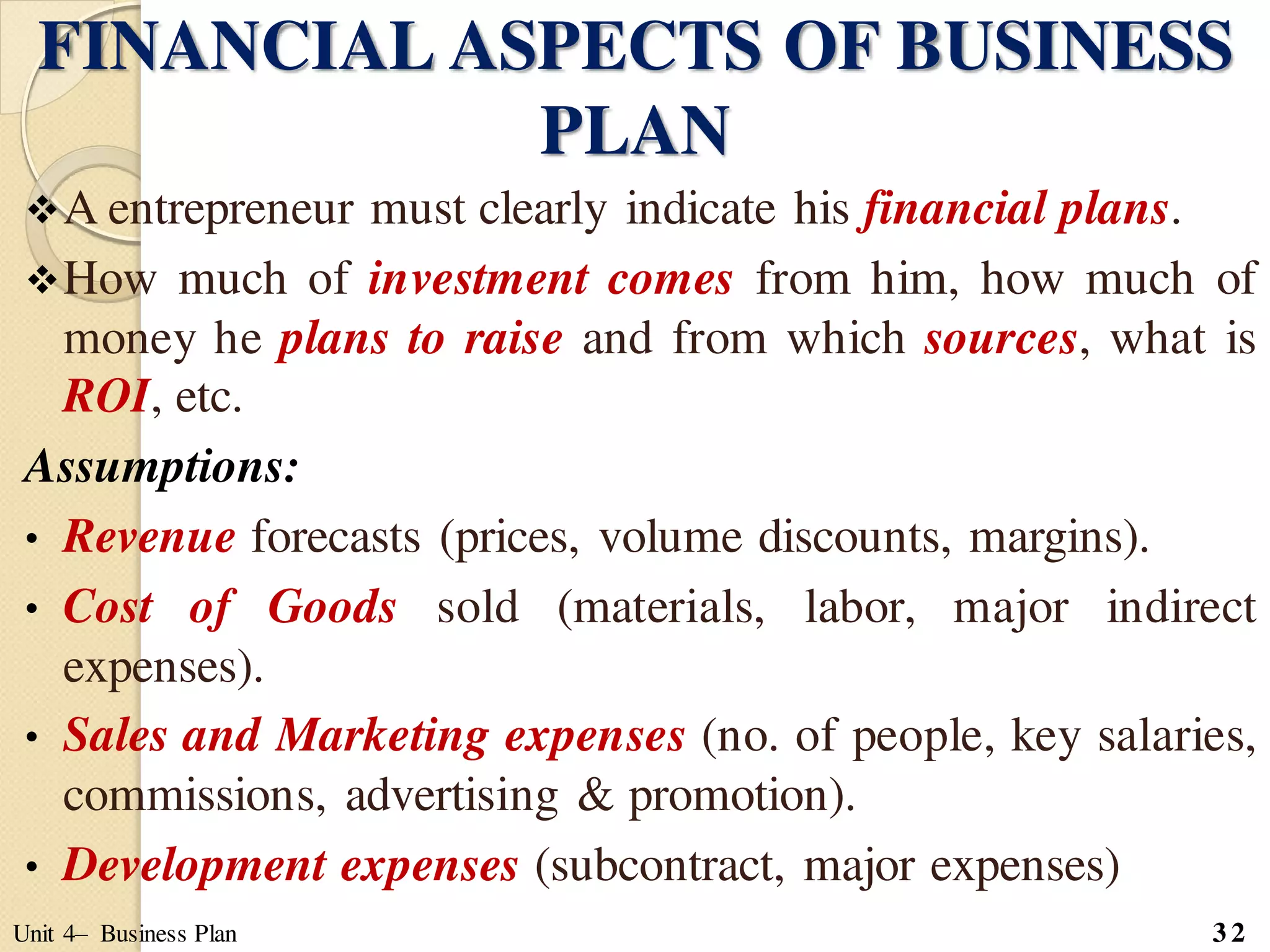 Entrepreneurship development - Business Plan | PDF