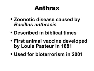 Anthrax | PPT