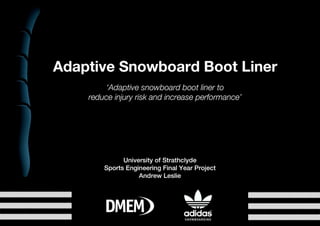 adidas Boot Liner Folio (ONLINE LOW RES) | PPT