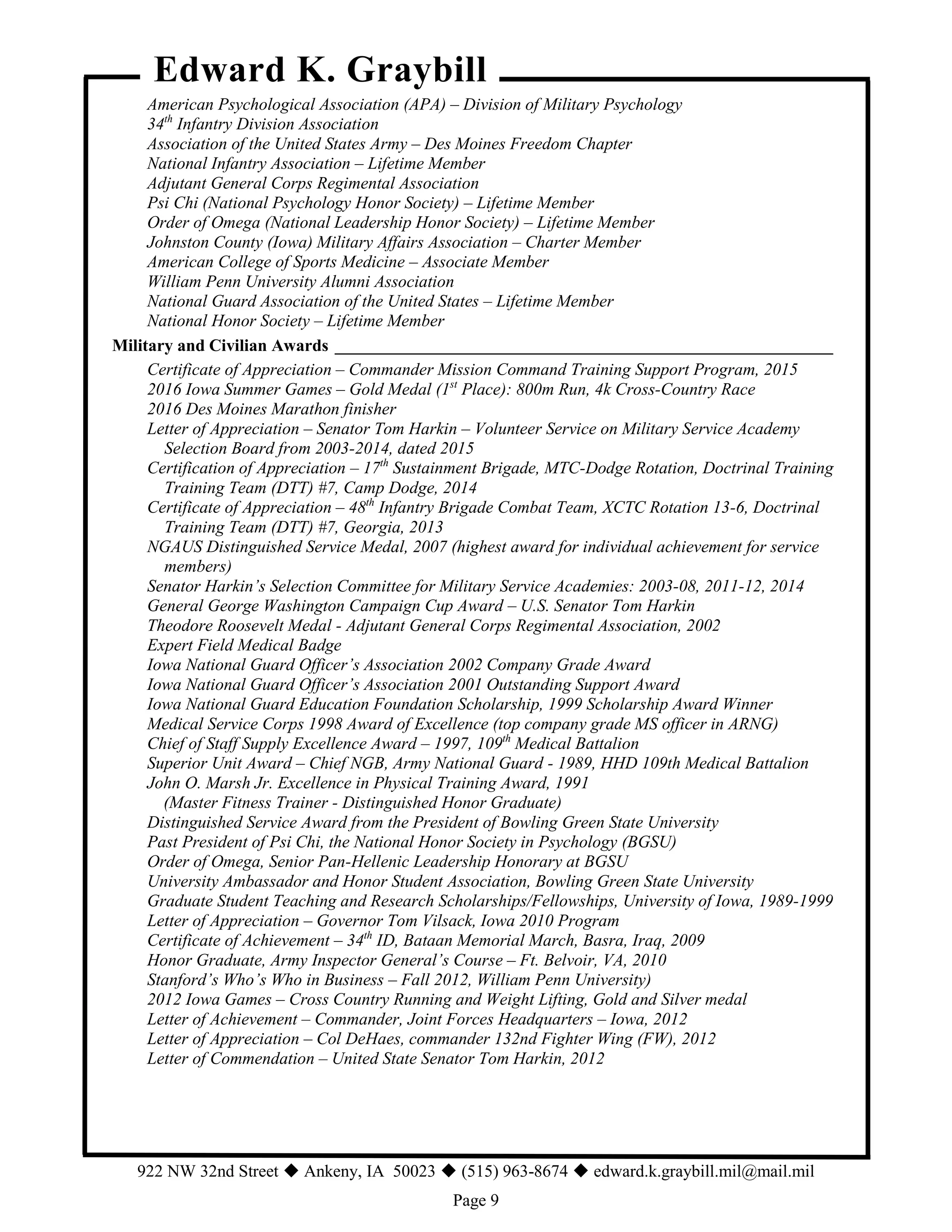 Edward K. Graybill extended resume 29 Jan 17 | PDF