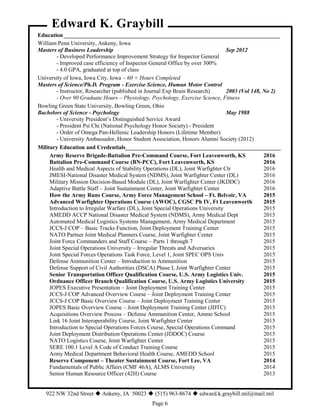 Edward K. Graybill extended resume 29 Jan 17 | PDF