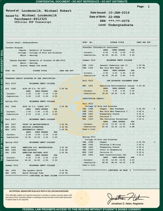 Michael Loudermilk Transcript | PDF