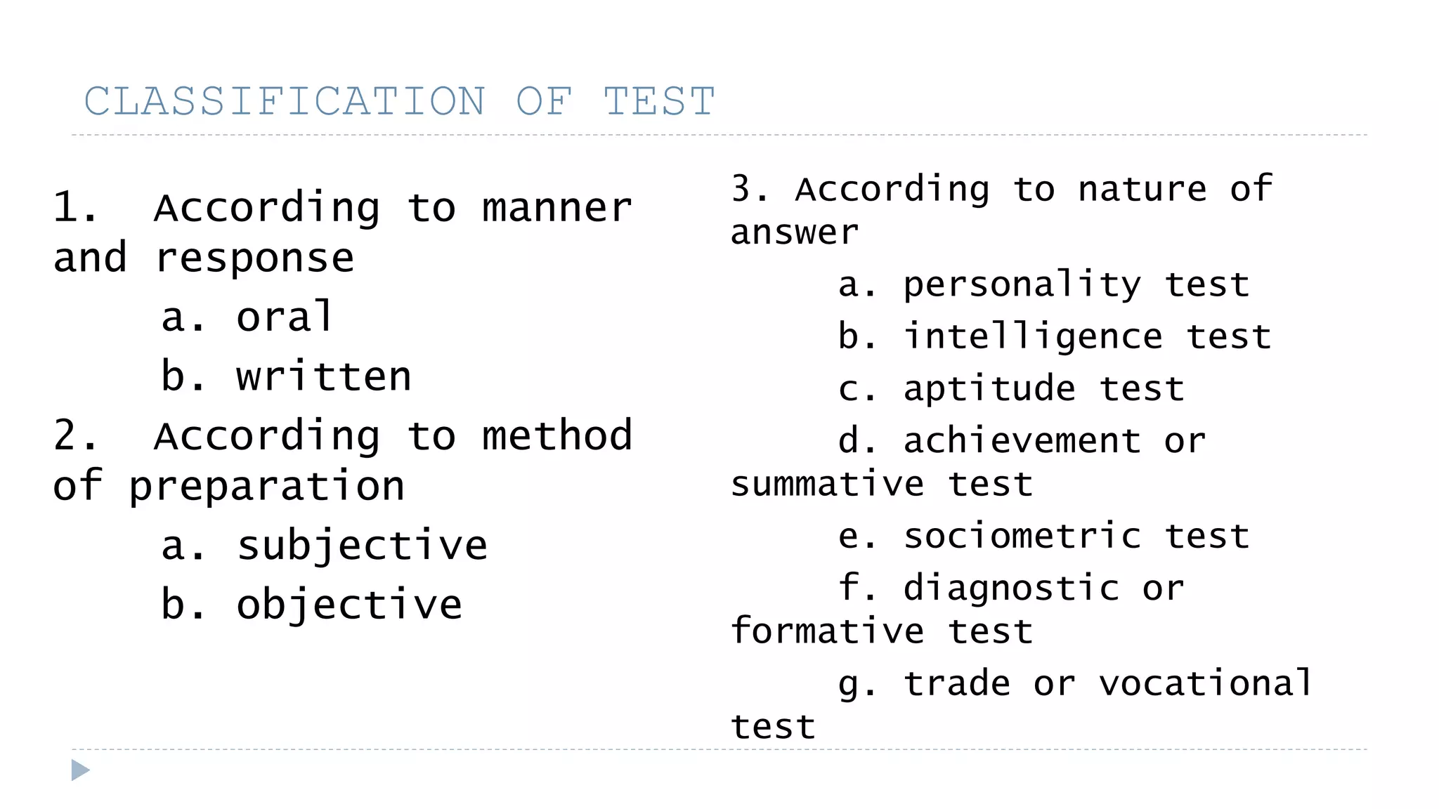 Assessment of Learning | PPTX