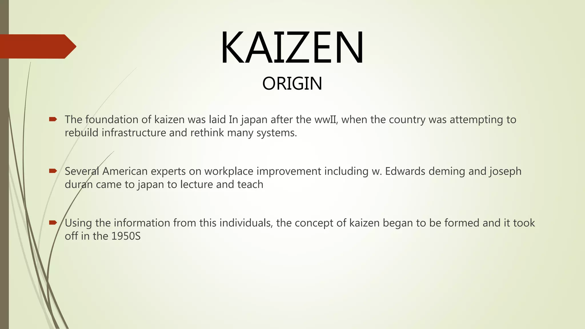 KAIZEN | PPTX
