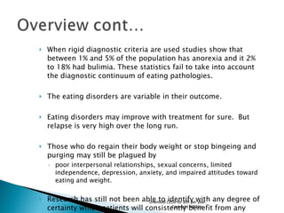Eating Disorders Counselor Certificate Training Part 1 | PPT