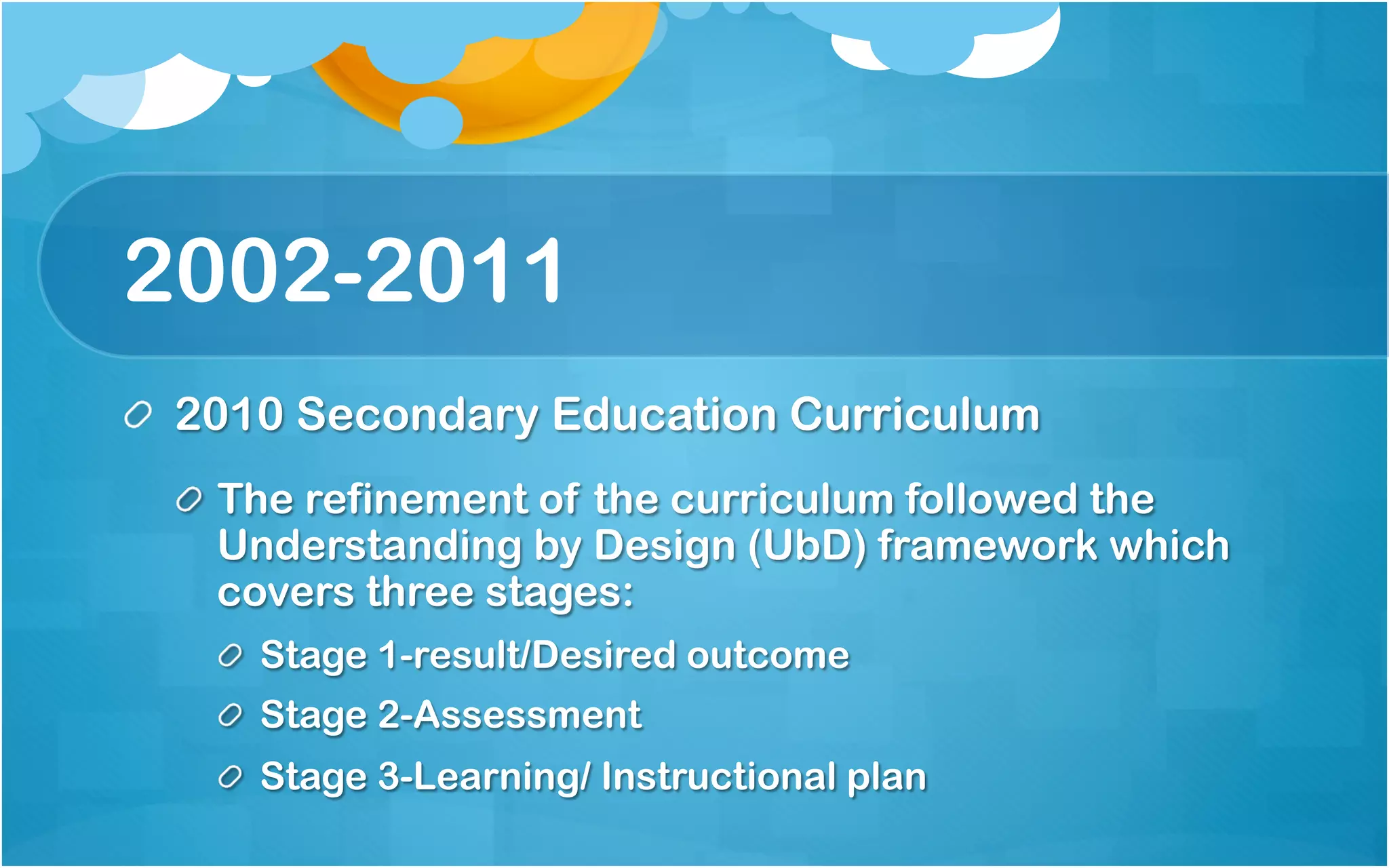 Journey in the Basic Education Curricular reforms | PDF