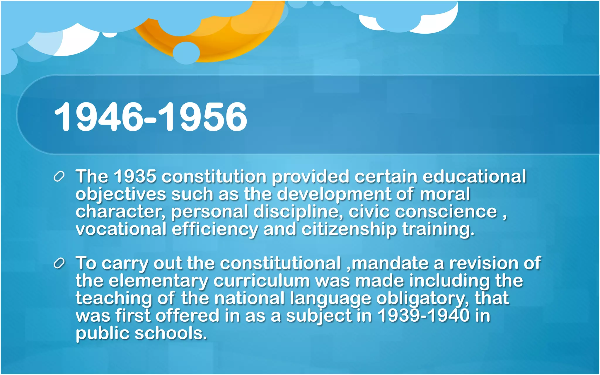 Journey in the Basic Education Curricular reforms | PDF