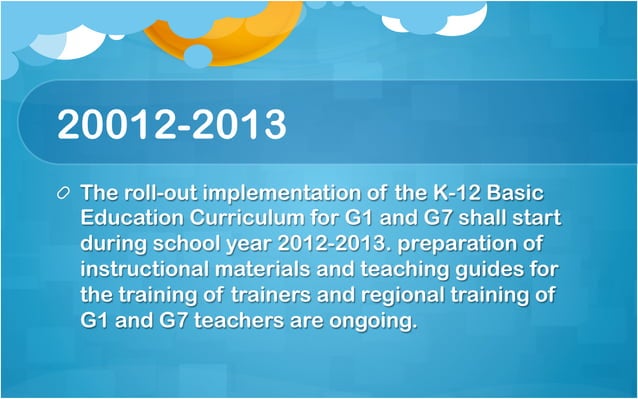 Journey in the Basic Education Curricular reforms | PDF | Secondary ...