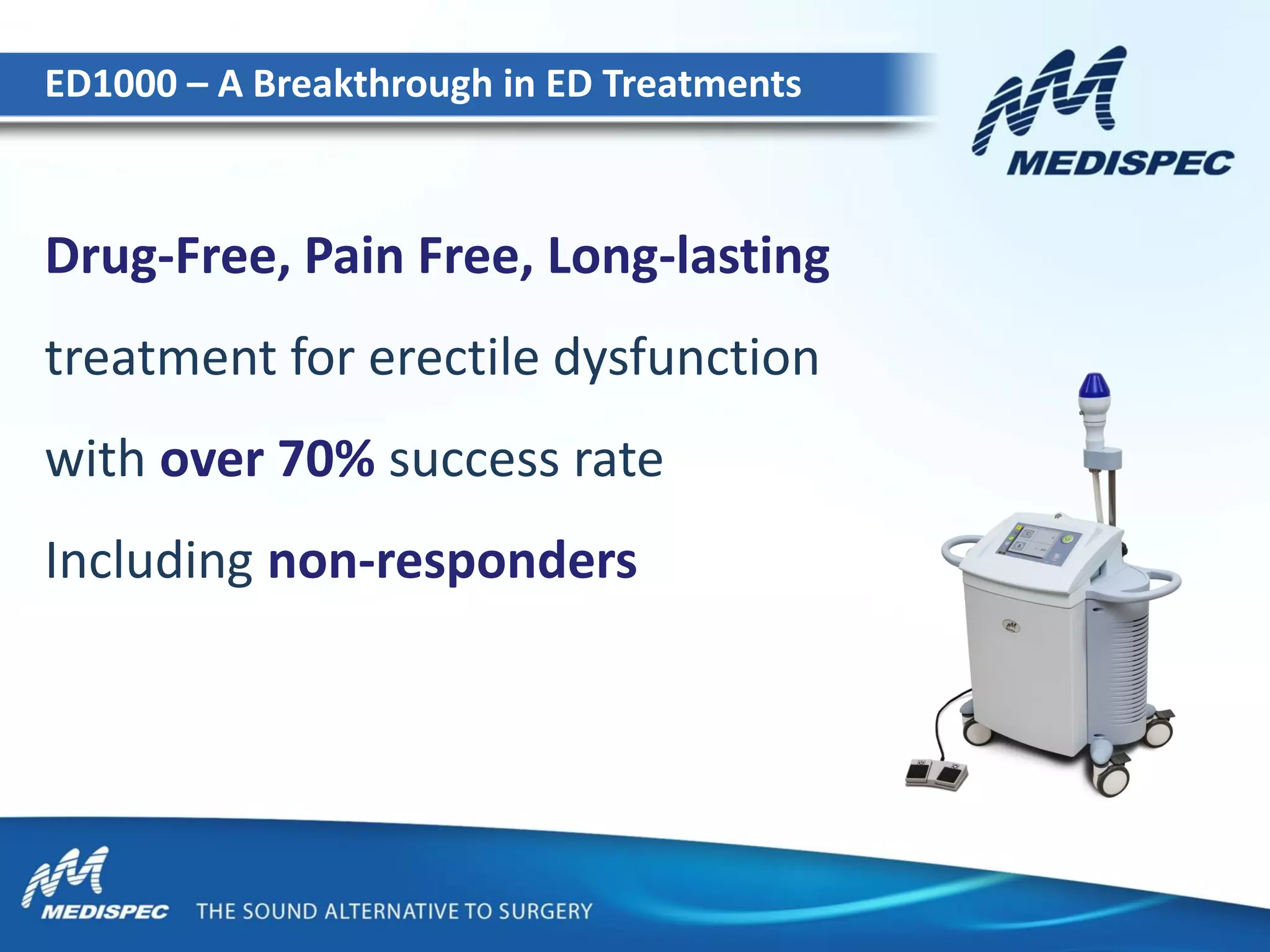 Erectile Dysfunction Treatment Without Medication or Operation | PPT