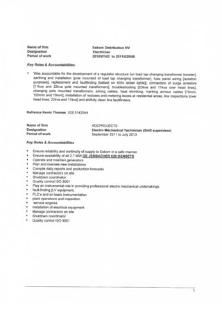 Ricardo Booysen CV | PDF