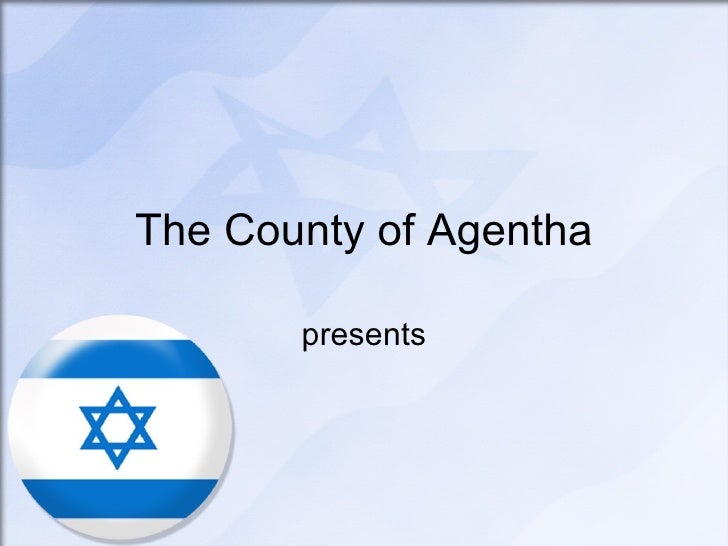 Israel Flag Powerpoint Background