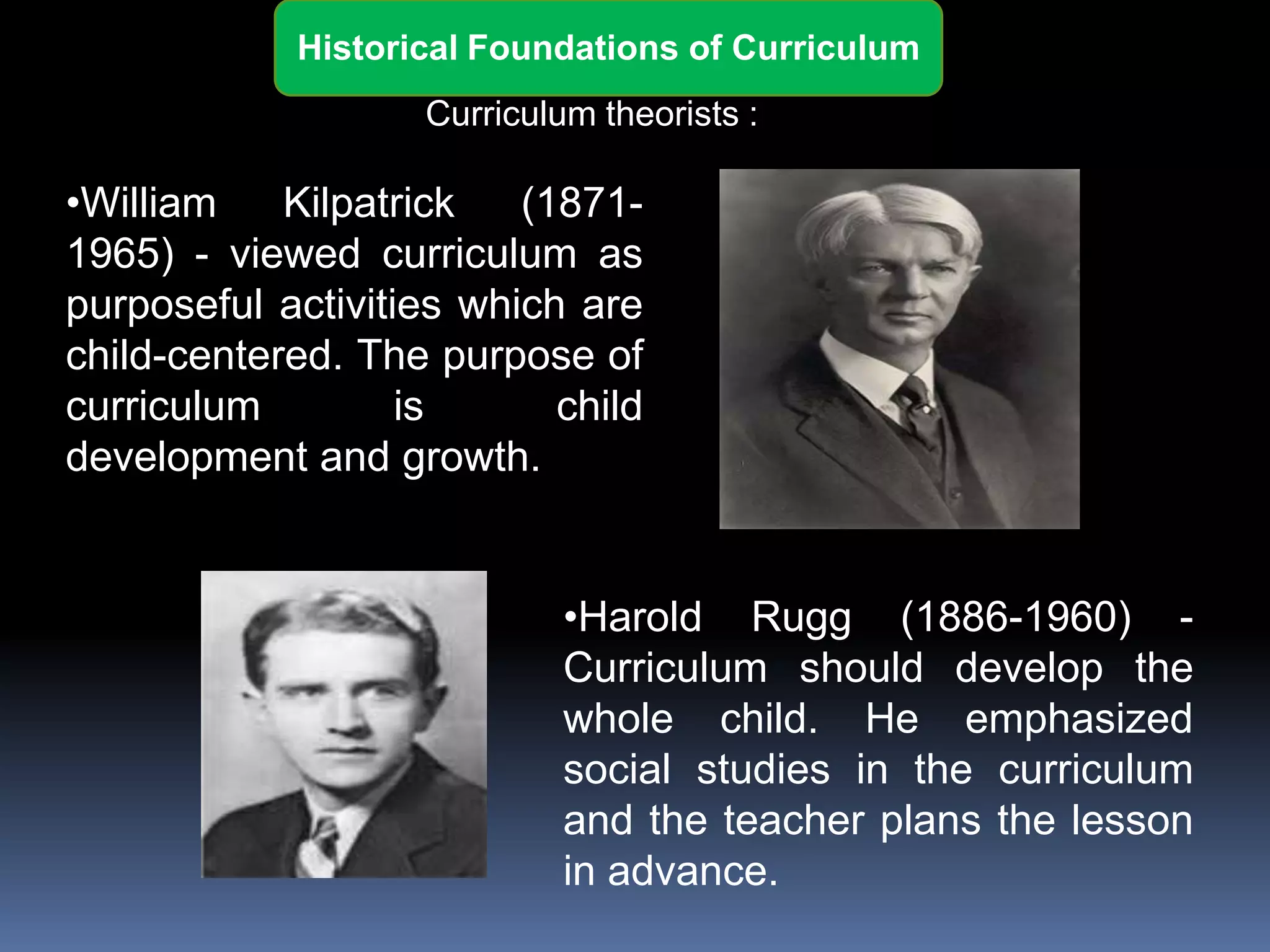 Major Foundations of Curriculum | PPTX