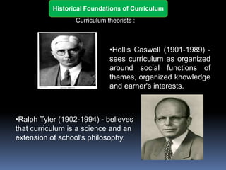 Major Foundations of Curriculum | PPTX