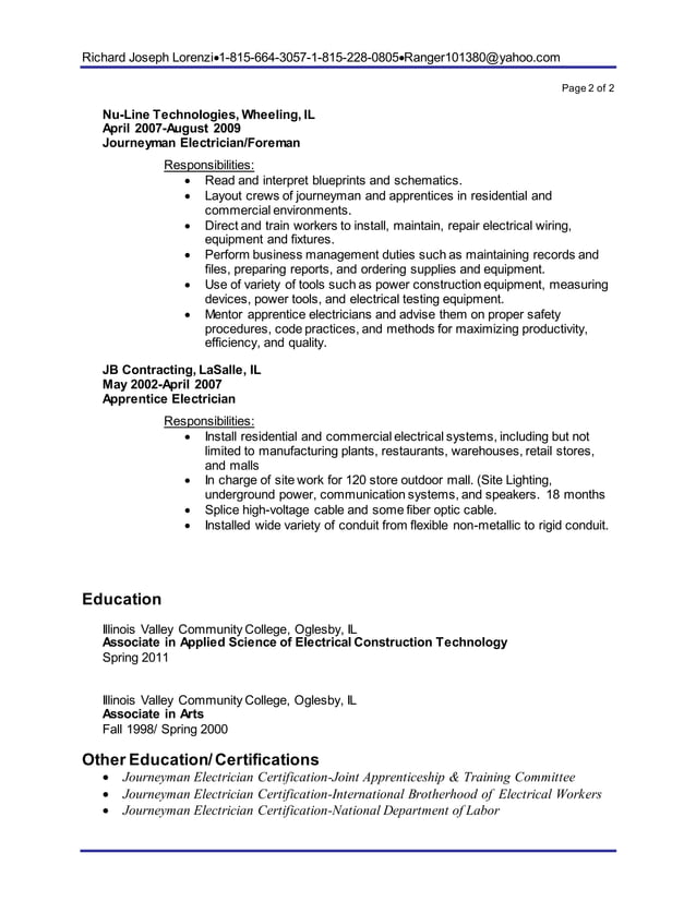 Resume 12-15-2016 | DOCX | Civil Engineering Industry | Industries