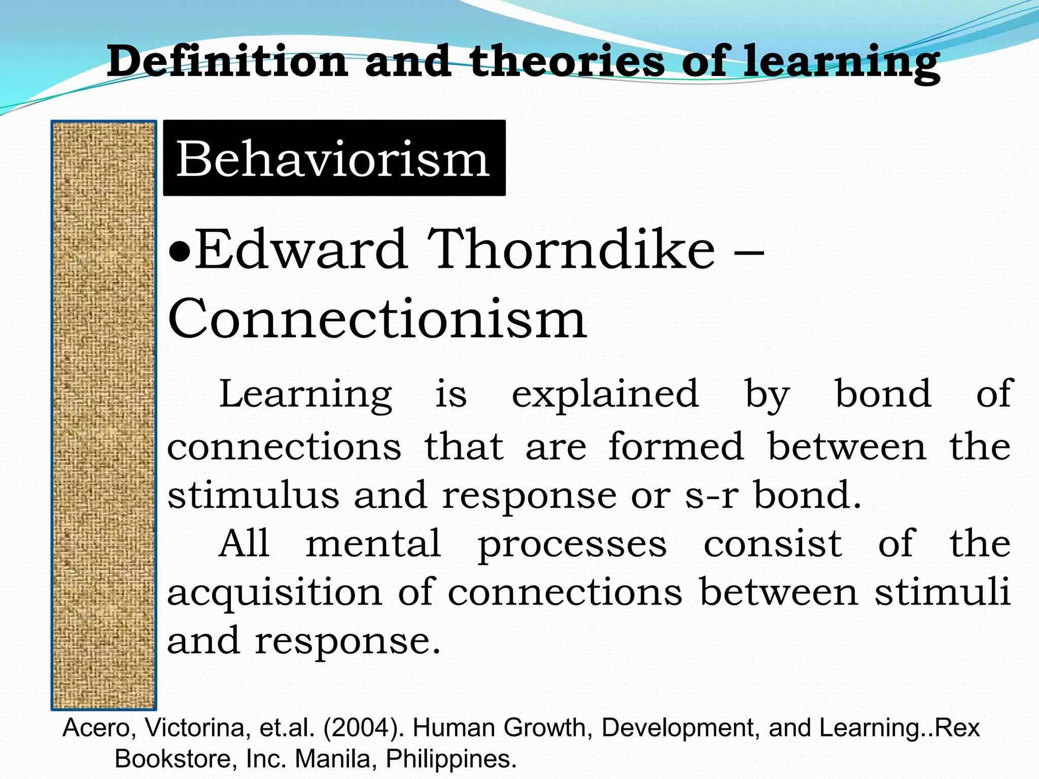 Learner: Components of Effective Teaching | PPTX