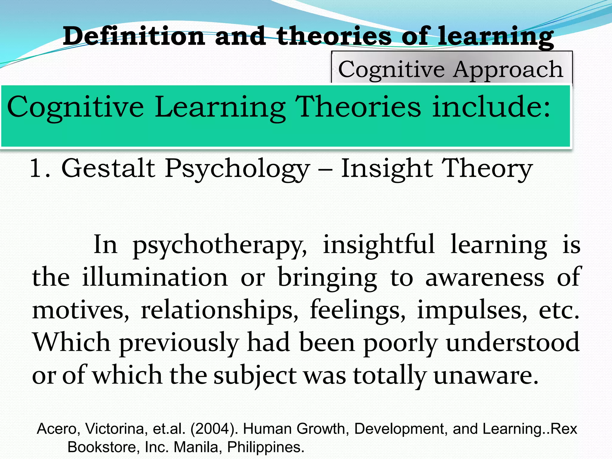 Learner: Components of Effective Teaching | PPTX