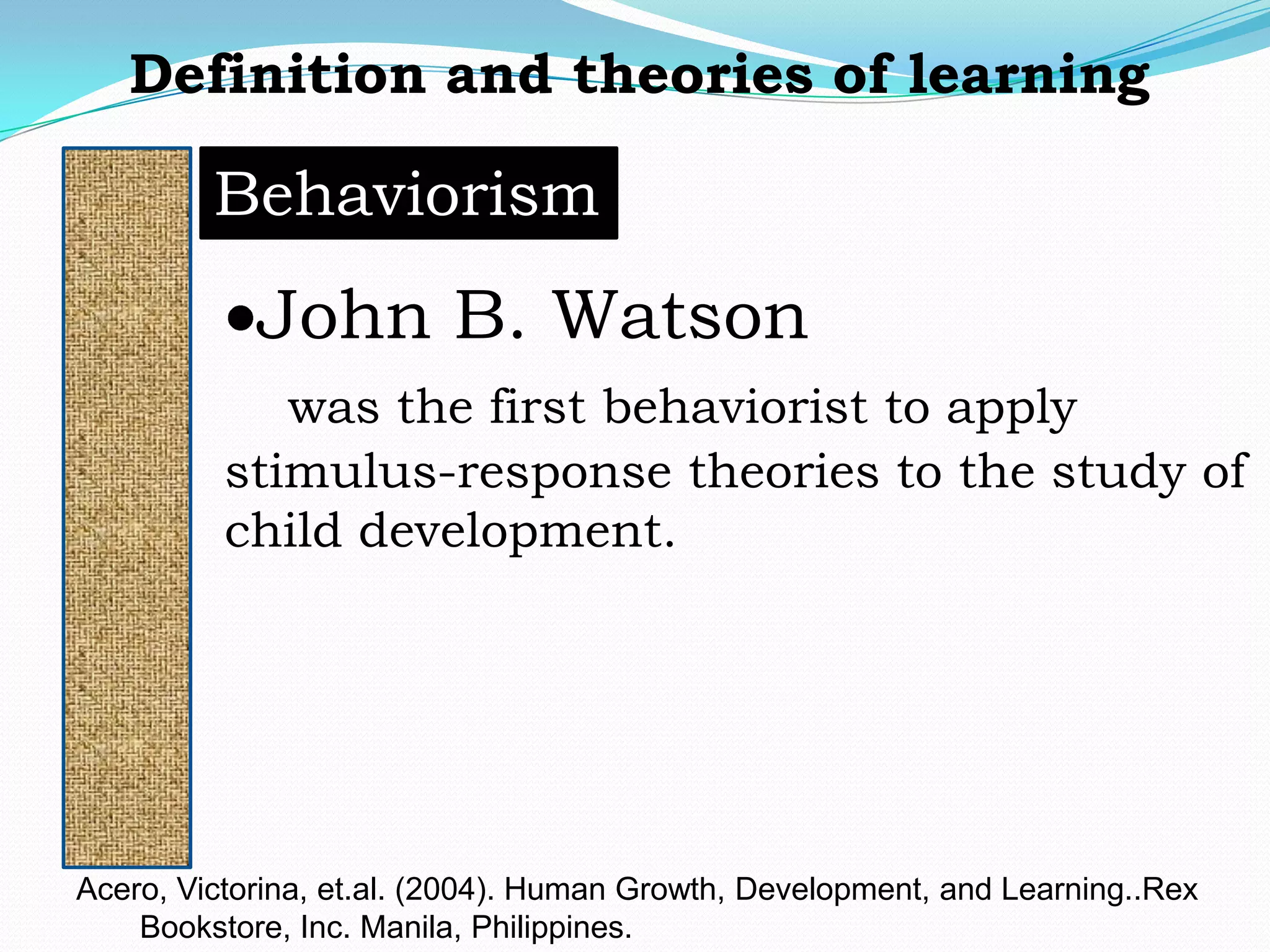 Learner: Components of Effective Teaching | PPTX