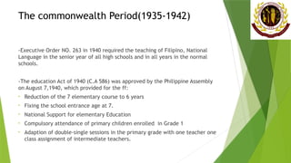 ED 120 COMMON WEALTH PERIOD THE JAPANESE OCCUPATION.pptx