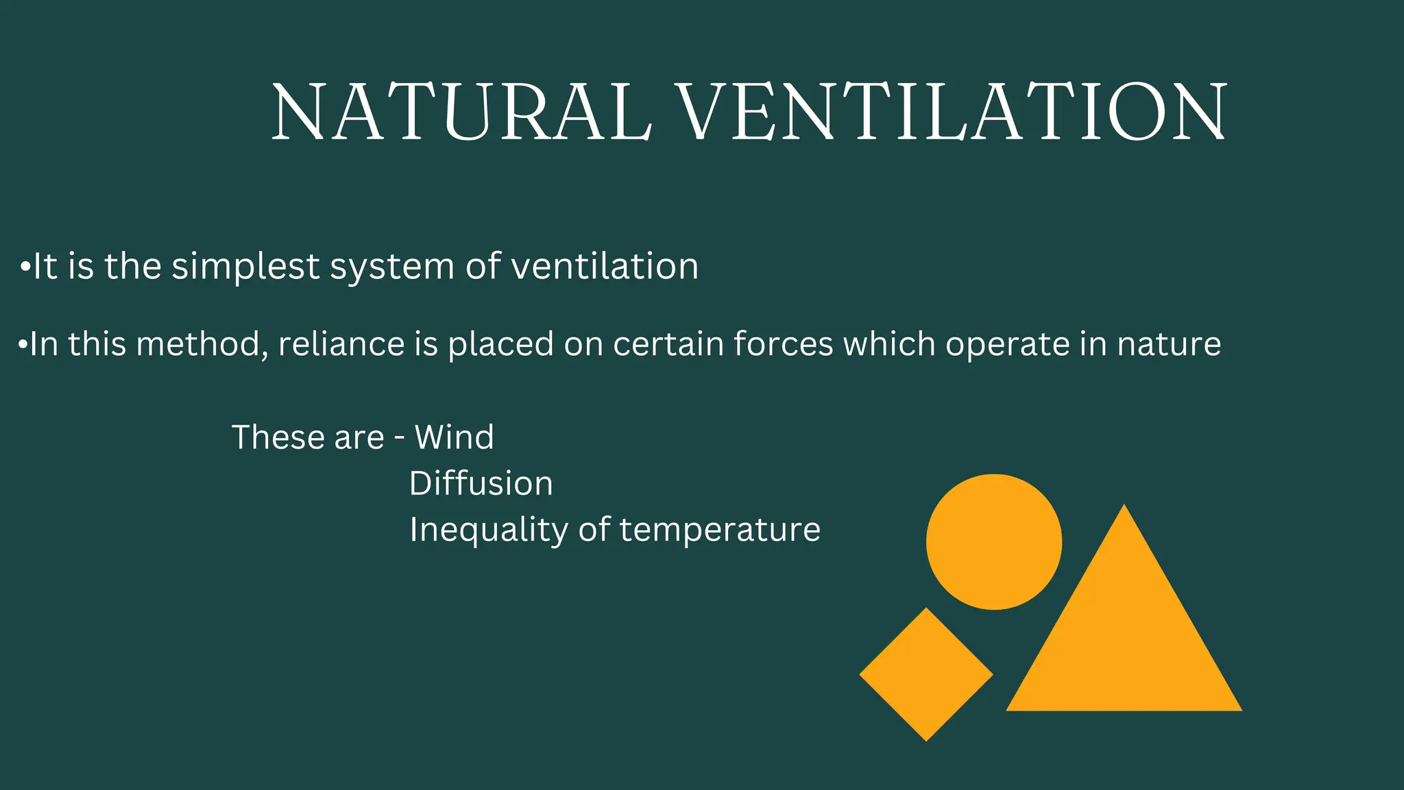 Types of ventilation , psm presentation on types of ventilation , | PDF ...