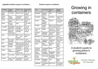A Student’s Guide to Growing Plants in Containers | PPT