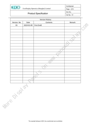 1.78 inch 368x488 OLED Display Touch Panel | PDF