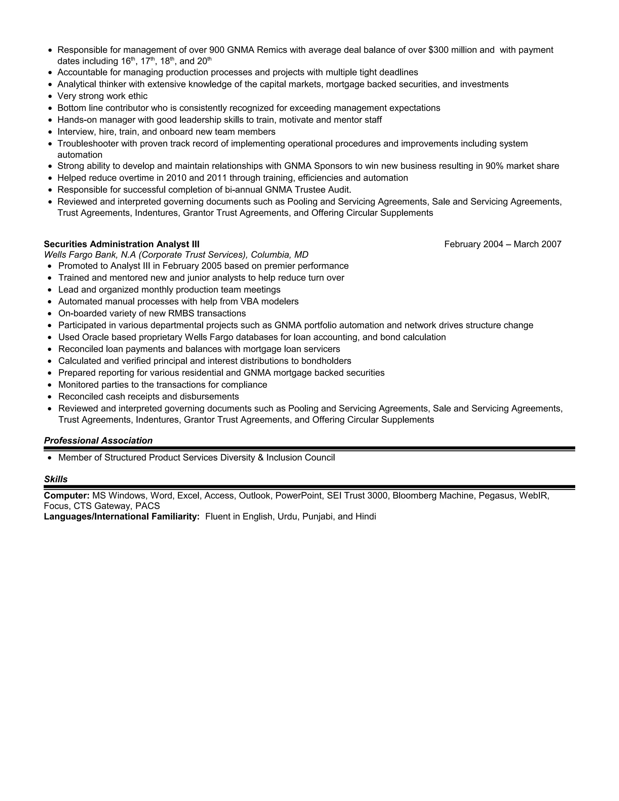 Resume Fazal Updated 11-19-2015 | DOC