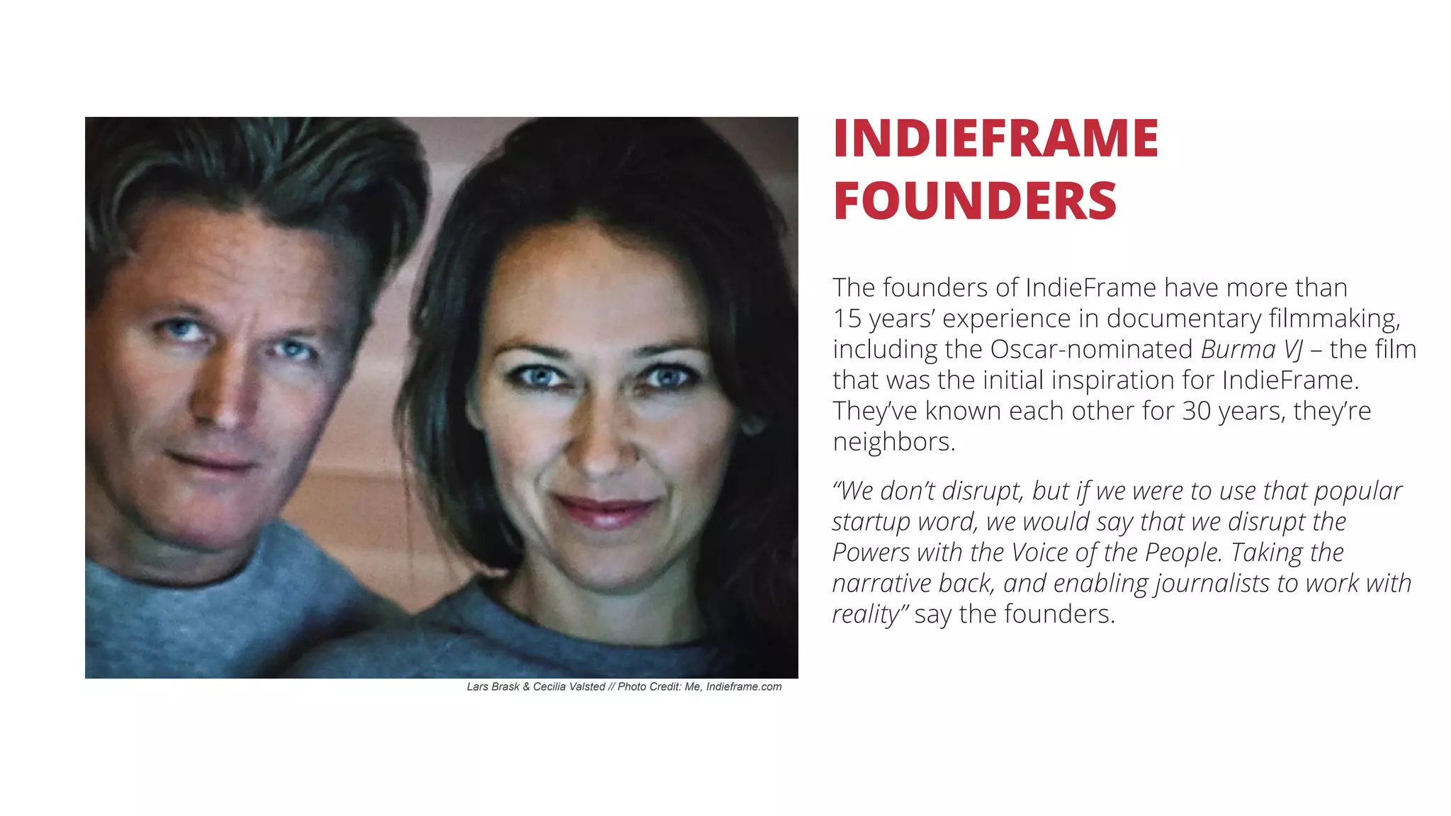 ED19 Presentation: Lars Brask Frederiksen of Indieframe | PDF