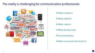 ED19 Presentation: Vincent Joye - Towards customer centric communication | PDF