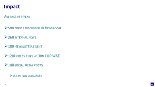 ED19 Presentation: Vincent Joye - Towards customer centric communication | PDF