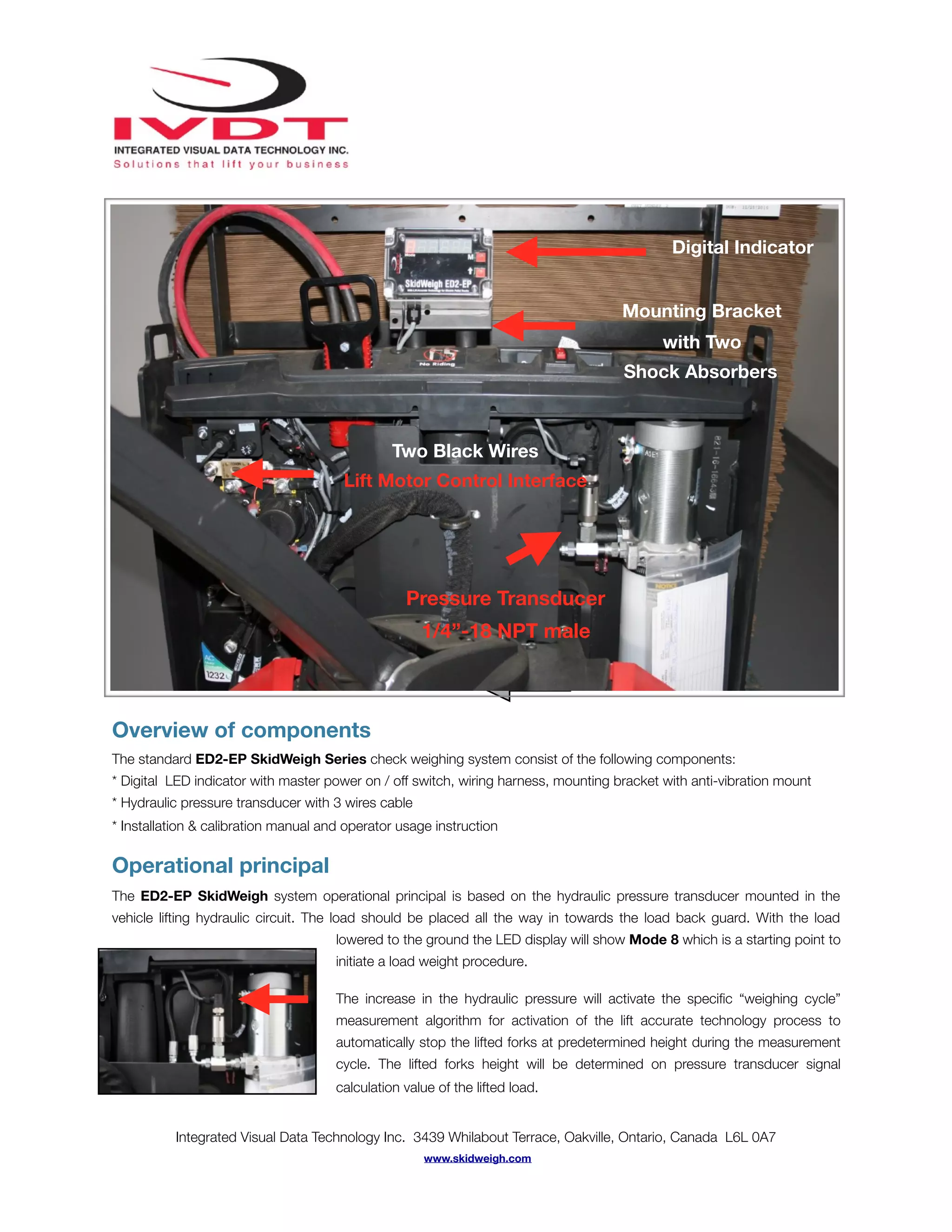 Electric Pallet Truck Weighing Scales, ED2 ep v1600 | PDF