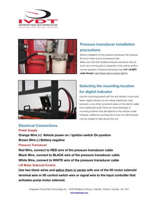 Electric Pallet Truck Weighing Scales, ED2 ep v1600 | PDF