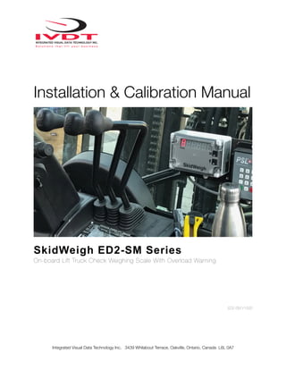 Forklift weighing scale with overload warning | PDF