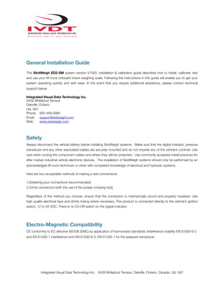 Forklift weighing scale with overload warning | PDF