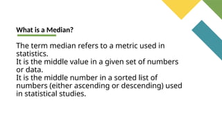 ED202-Median-final presentation for educational project | PPTX