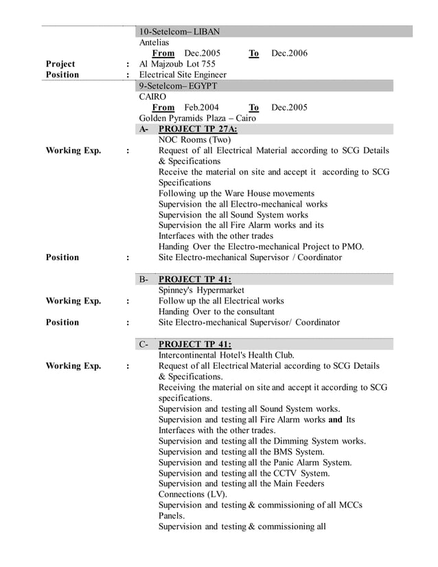 Abi Aad CV. English New | DOCX