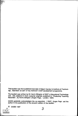 overhead projector guide | PDF