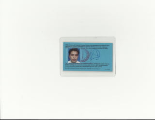 OSHA ID CARD FRONT PART | PDF