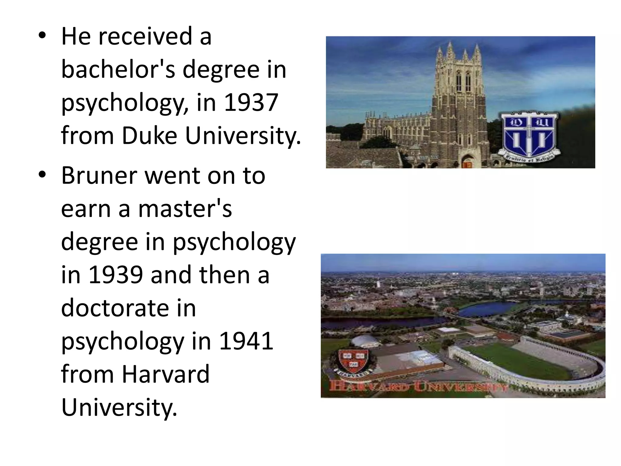 Ed2 constructivist bruner. report | PPTX