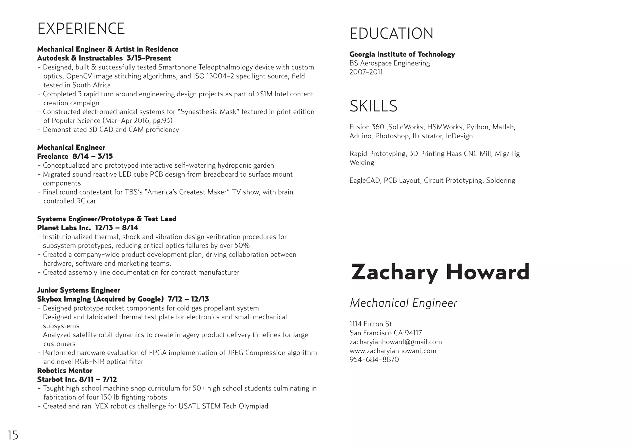 Mechanical_Engineering_Portfolio_2016_6_16 | PDF