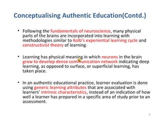 HI13-326 Subtle But Important Pedagogical Practices Yielding Authentic ...